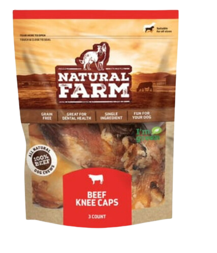 Natural Farm Beef Knee Caps 3-Pack Bag – The Green Spot Omaha